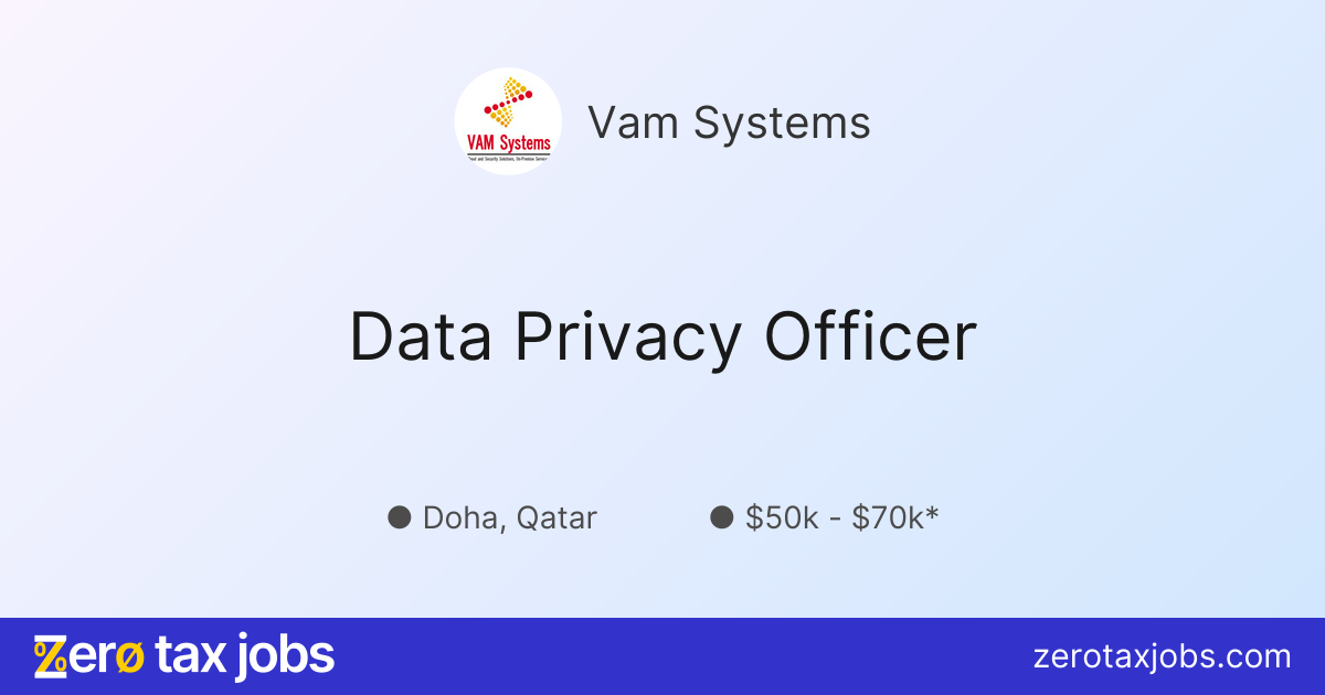 Data Privacy Officer at Vam Systems