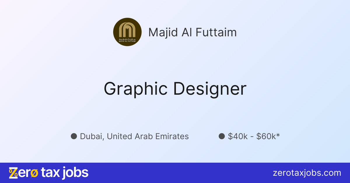 Graphic Designer at Majid Al Futtaim