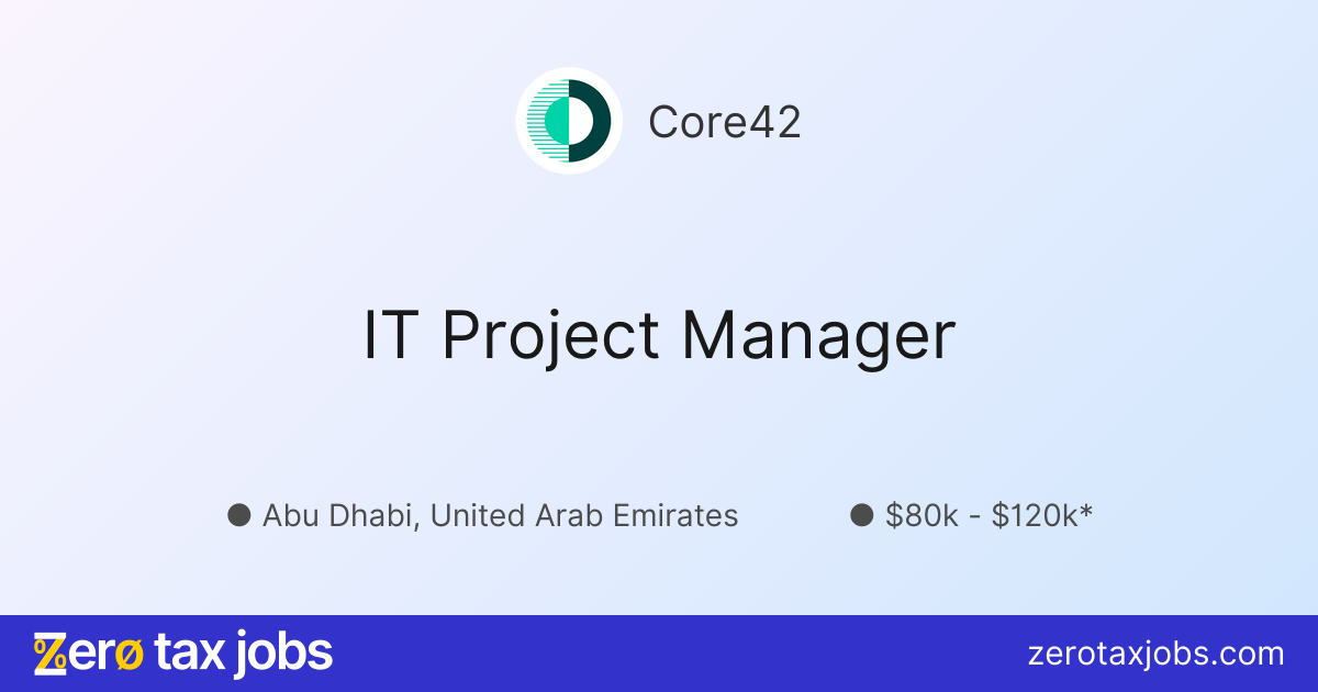 IT Project Manager at Core42