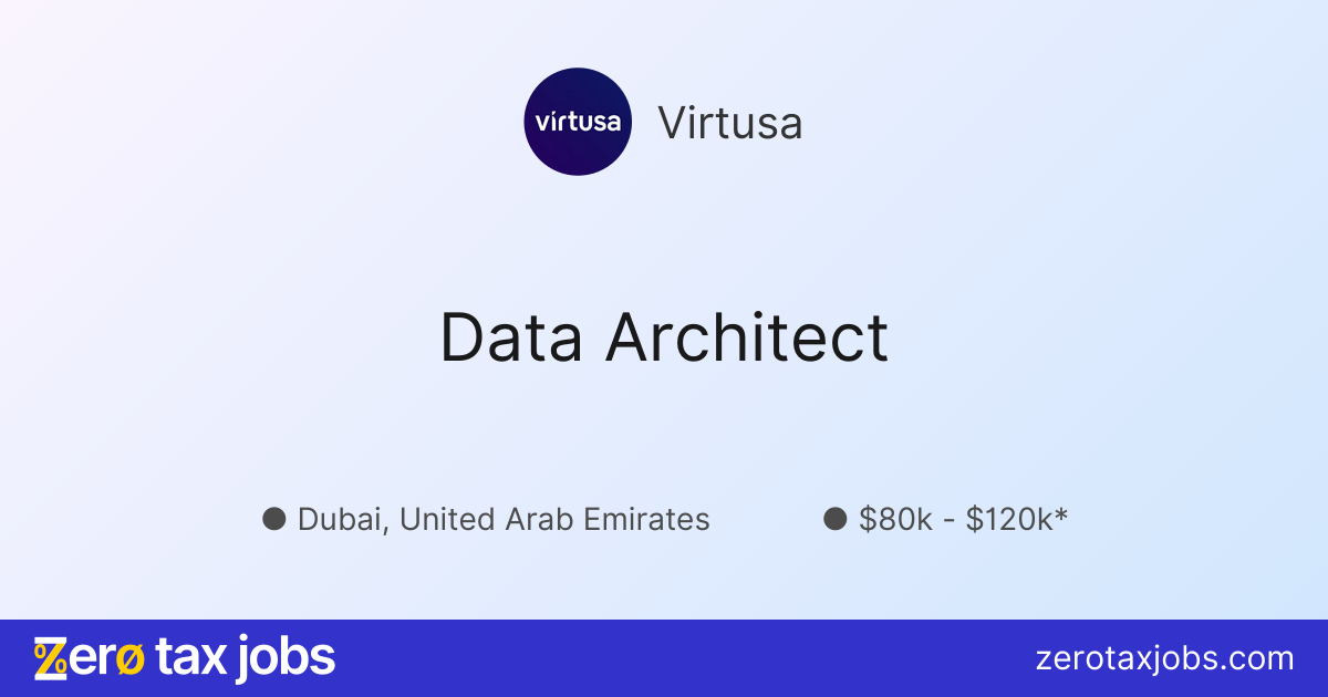 Data Architect at Virtusa