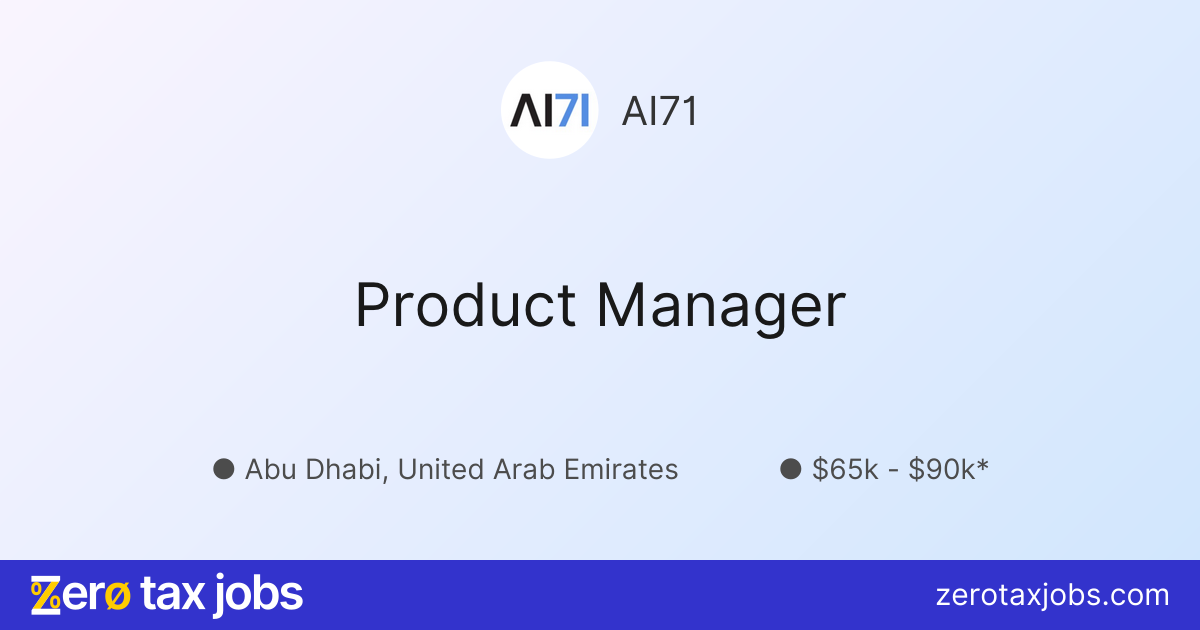Product Manager at AI71